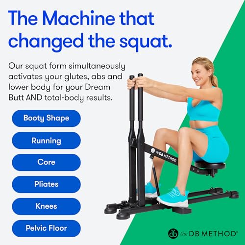 The DB Method Squat Machine, Workout Equipment for Home Gym, Exercise ...